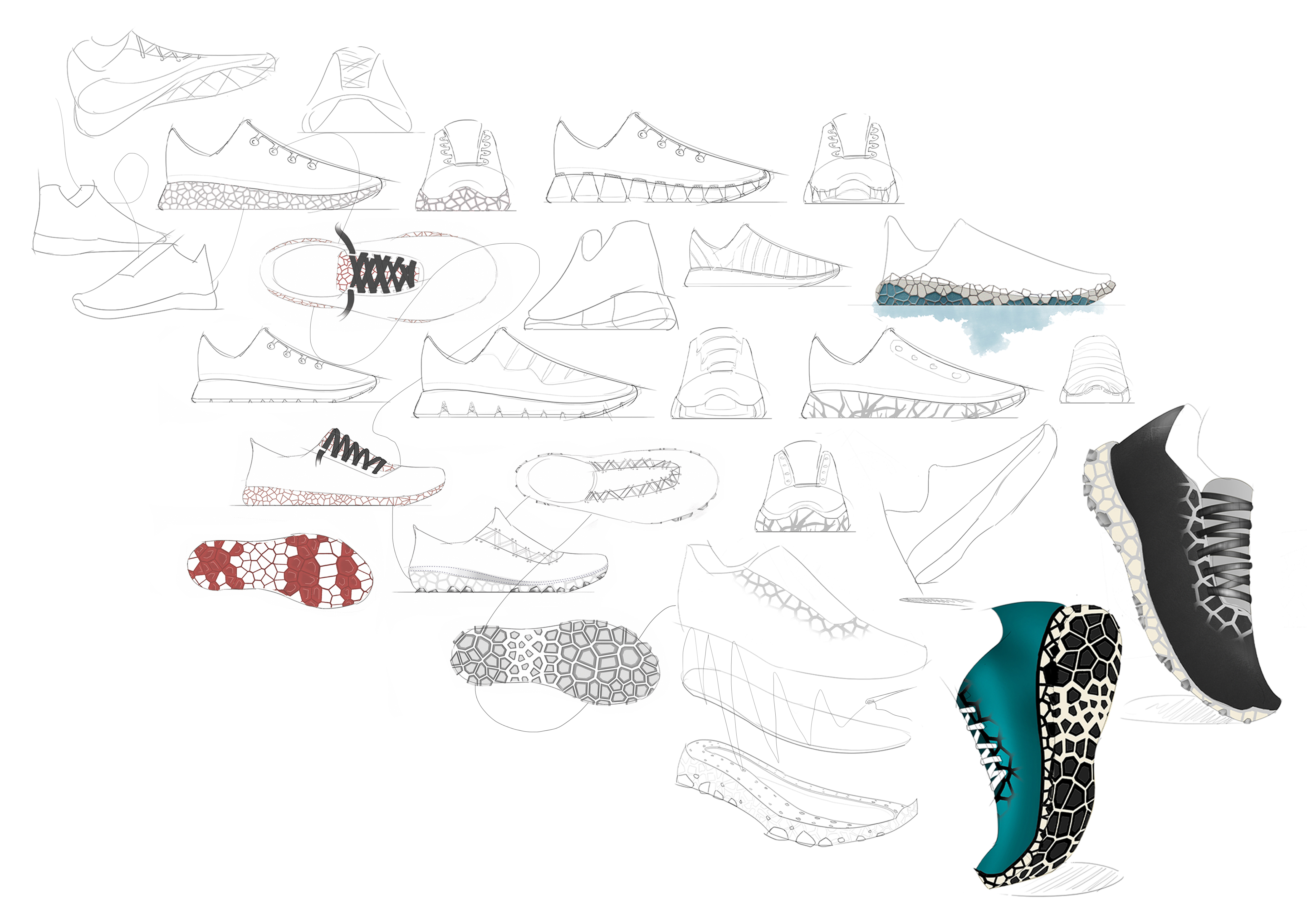 Nike Shoe Design Process