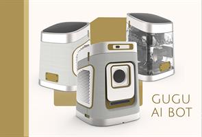 Gugu age-friendly AI robot | James Dyson Award