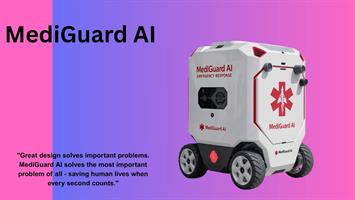 Mediguard AI Autonomous Emergency Response System | James Dyson Award