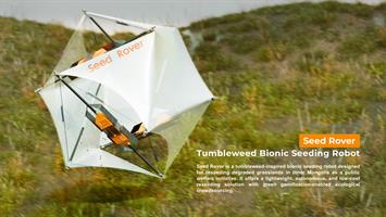 Seed Rover：Tumbleweed Bionic Seeding Robot | James Dyson Award