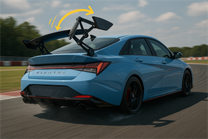 Speed-Adaptive Mechanical Split Spoiler System | James Dyson Award