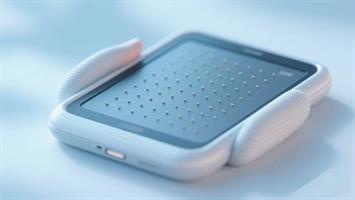 Electromagnetic-driven smart Braille reader | James Dyson Award